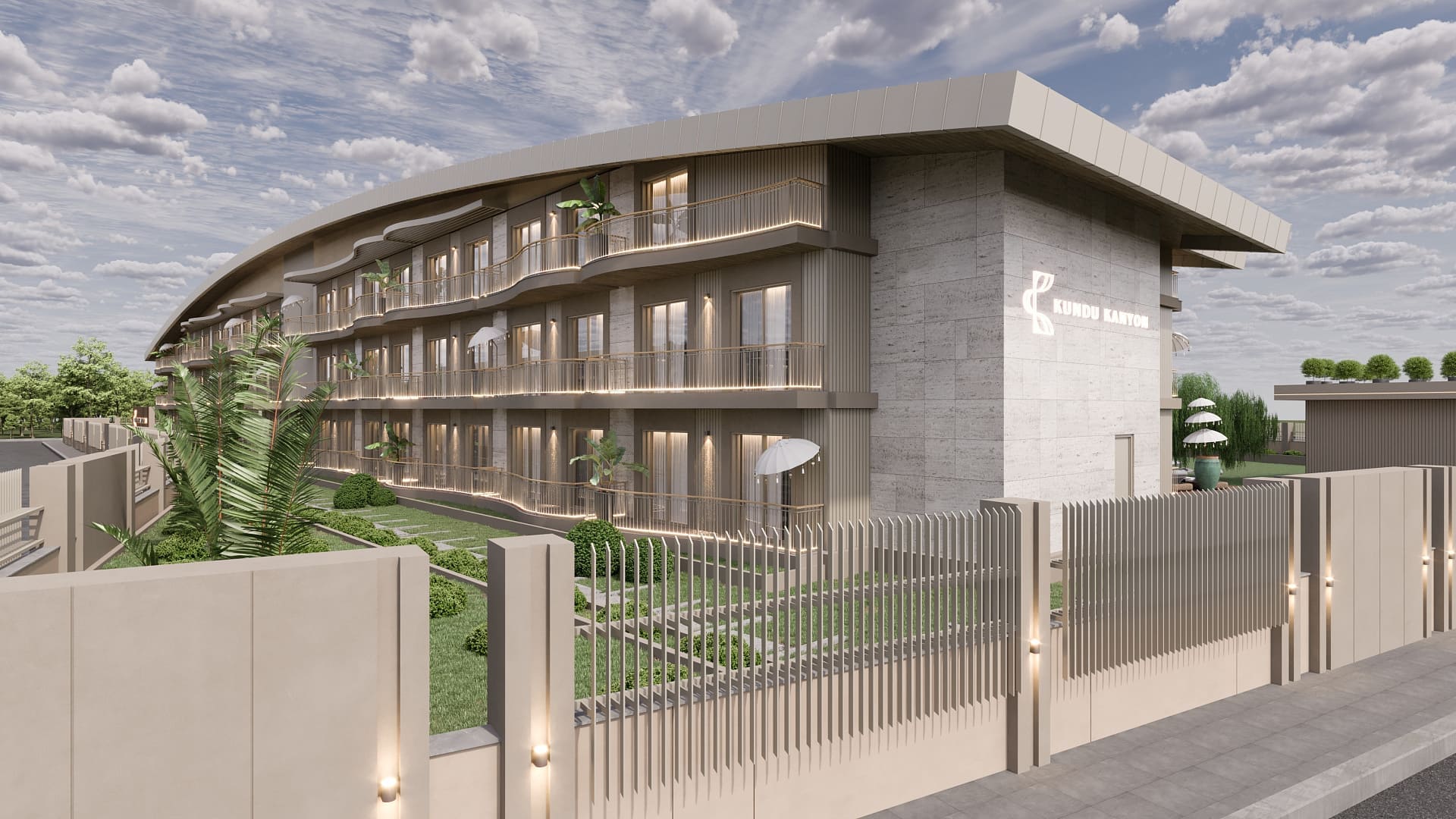 ЖК Kundu Kanyon в Муратпаше, Анталья, Турция №84234: купить недвижимость по цене от застройщика ...